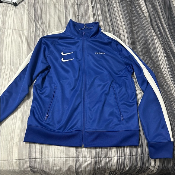 Nike | Jackets & Coats | Nike Double Swoosh Jacket | Poshmark